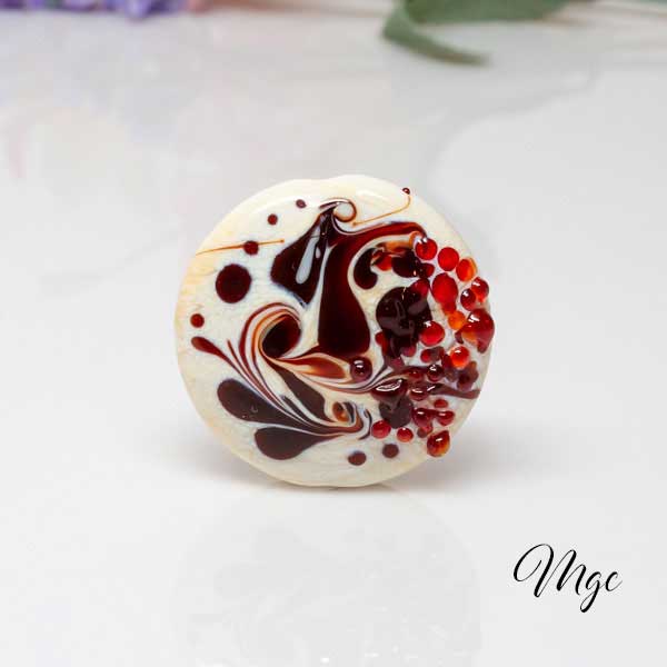 Handmade Glass Focal Beads | Centerpieces for Creative Design - Molten ...